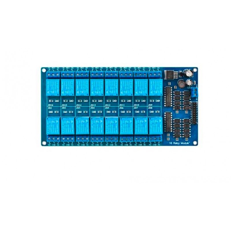 16 Channel 12V Relay Module with Optocoupler buy online at Best Price ...