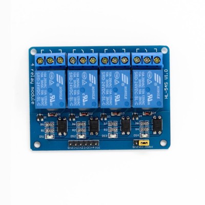 4 Channel 24V Relay Module with Optocoupler buy online at Best Price ...