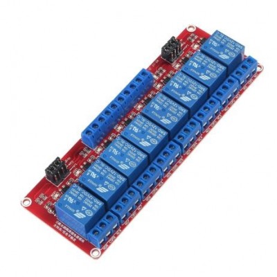 8 Channel Relay Module 12V High and Low Level Trigger Relay Module buy ...