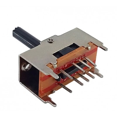 DPDT Center Off Rocker Toggle Switch - Spring Action- PCB Mount buy ...