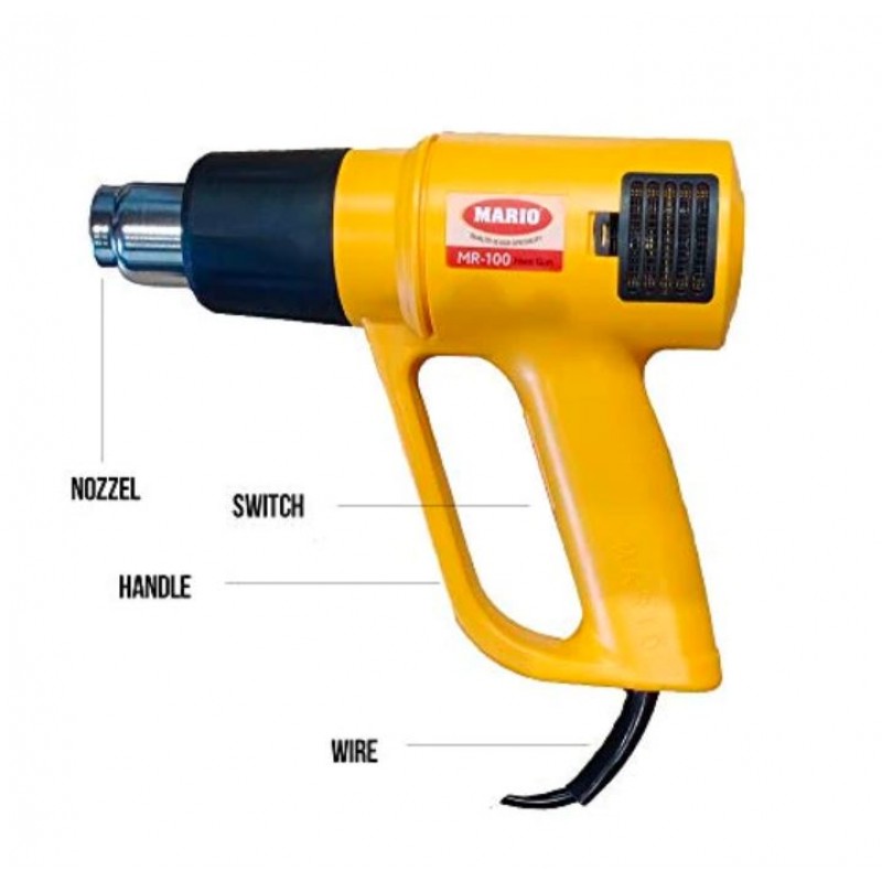 Mario 1800 Watt MR-100 Professional Heavy Duty Hot Air Gun buy online ...