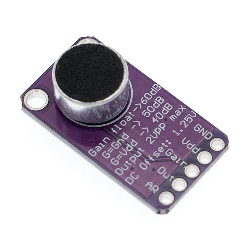 MAX9814 High Performance Microphone AGC Amplifier Module CMA- 4544PF-W ...