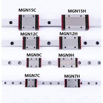 MGN9H Linear Guide Rail 0.55M with Sliding Block buy online at Low ...