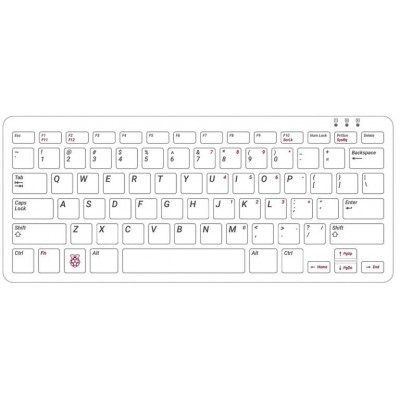 Official Raspberry Pi Keyboard Black & Grey buy online at Best Price ...
