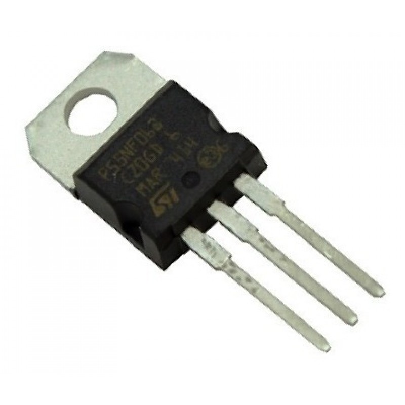 P55NF06 - 55NF06 (STP55NF06) MOSFET - 60V 50A N-Channel Power MOSFET buy online at Best Price ...