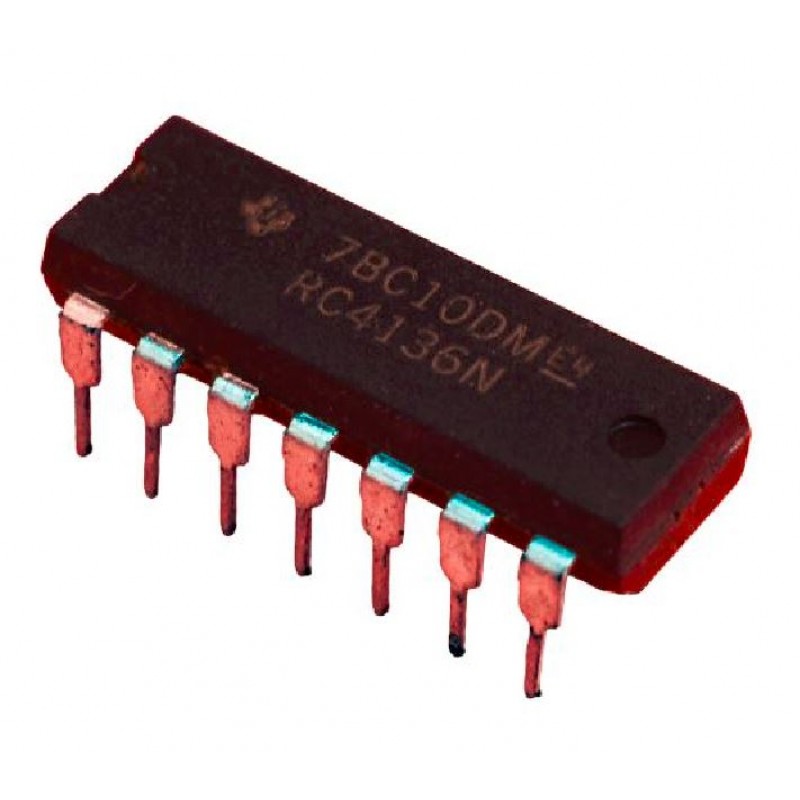 RC4136 Quad General-purpose Operational Amplifiers IC DIP-14 Package buy online at Best Price ...