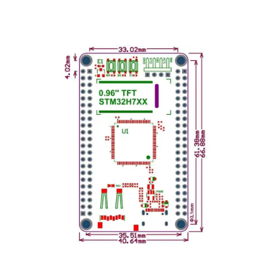 WeAct Studio STM32H750VBT6-LCD Demo Board, Core Development Board buy ...
