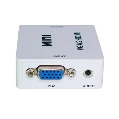 White VGA TO HDMI Converter Box 1080P 60Hz VGA2HDMI buy online at Best ...