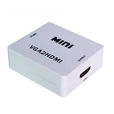 White VGA TO HDMI Converter Box 1080P 60Hz VGA2HDMI buy online at Best ...